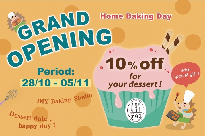 Home Baking Day - News - Oct 2023 Grand Opening in Singapore City ...